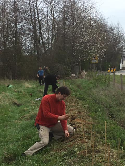 Tree Planting at Riverside Country Park – Medway Urban Greenspaces Forum