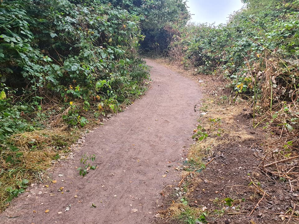 New Pathway on Rede Common Nature Reserve – Medway Urban Greenspaces Forum