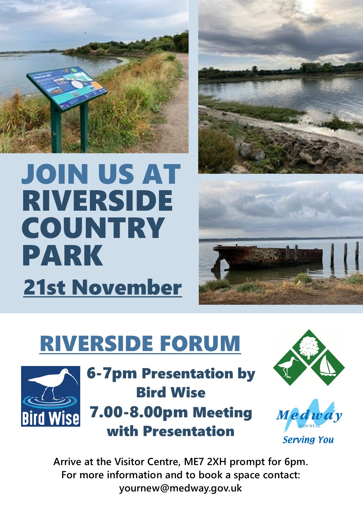 Riverside Forum – Mon 21 Nov 2022 – Medway Urban Greenspaces Forum