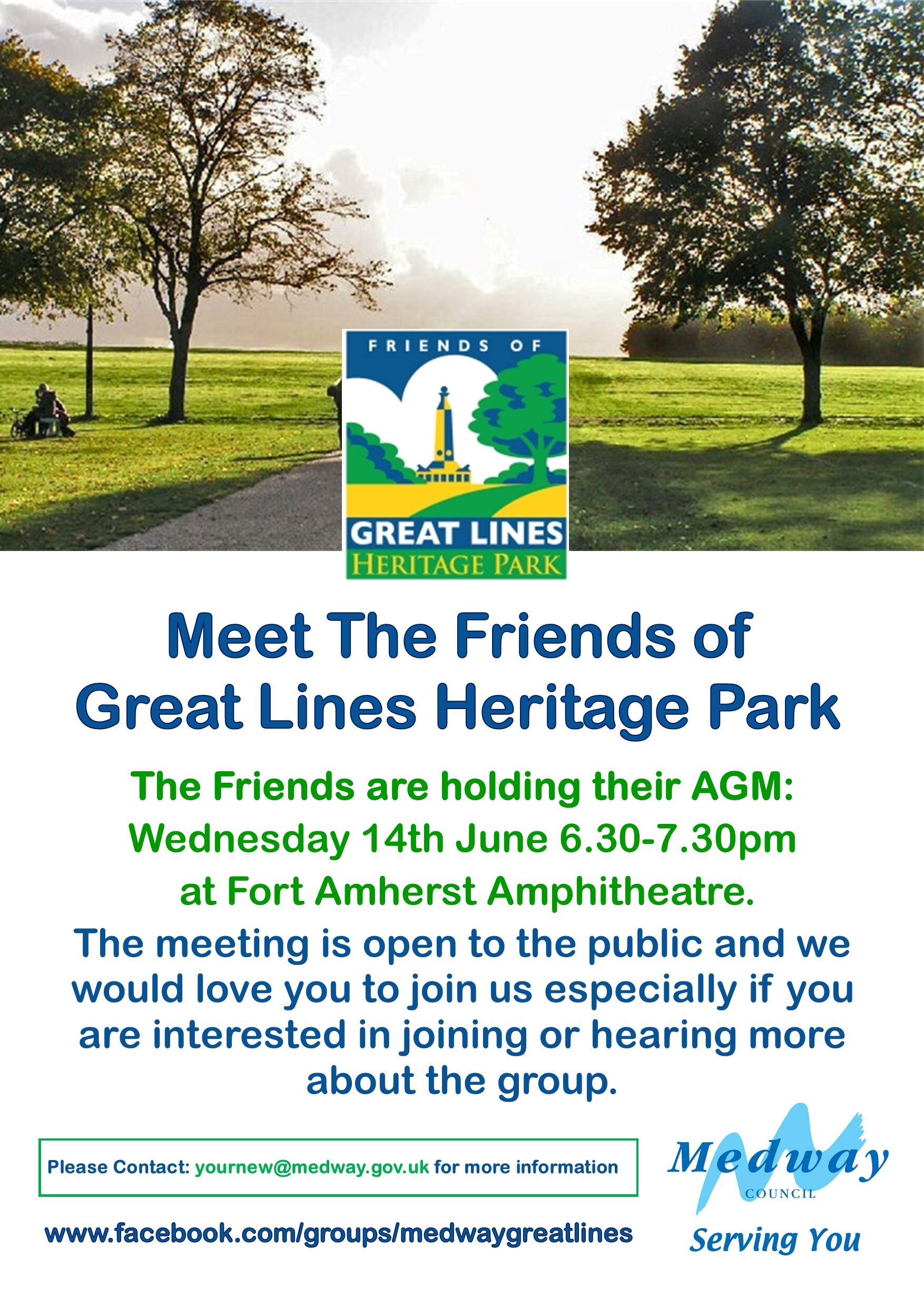Friends of Great Lines Heritage Park AGM: Wed 14 Jun 2023 – Medway ...